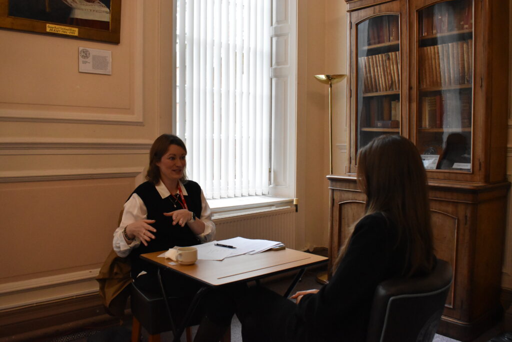 St Edmund's Sixth Form Students Interview Day